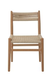 Fitzroy Rattan Dining Chair - Scandinavian Style Timber Chairs