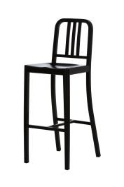 Replica Emeco US Navy Bar Stool - Navy Stool 75cm Black - Brisbane Stools